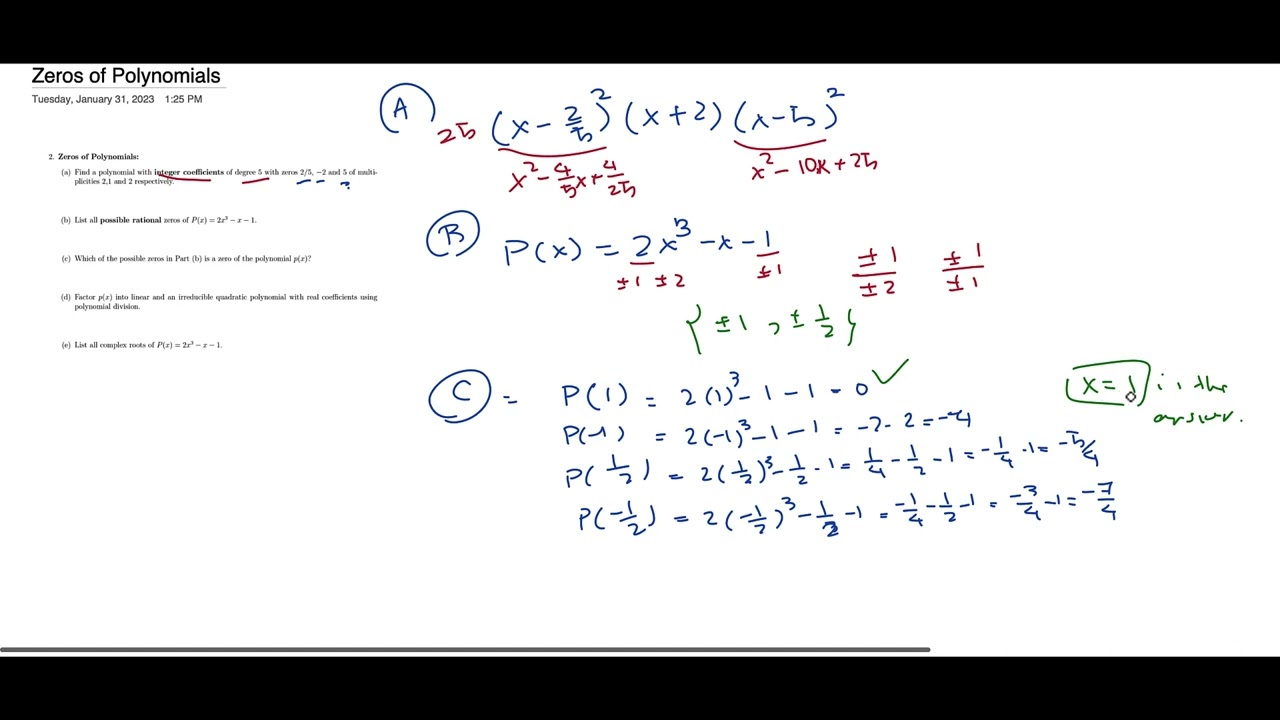 Math104 Practice1 ZerosofPolynomials