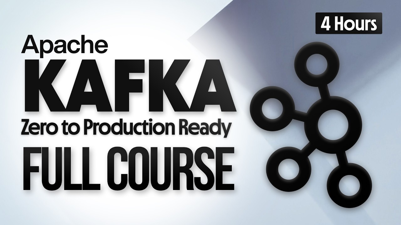 Apache Kafka Tutorial 2025 - Master Streaming & Messaging in 4+ Hours