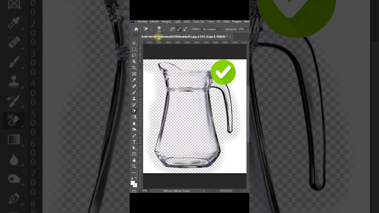 Elimina Fondo transparente?#shorts #photoshop #photoshoptutorial #adobephotoshop #photoshop_tutorial