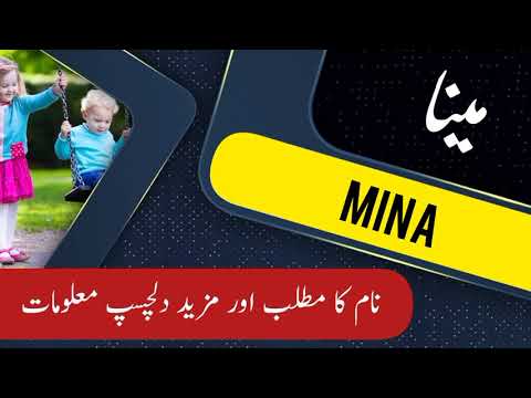 Mina name meaning in urdu and English with lucky number | Islamic Baby Girl Name | Ali Bhai