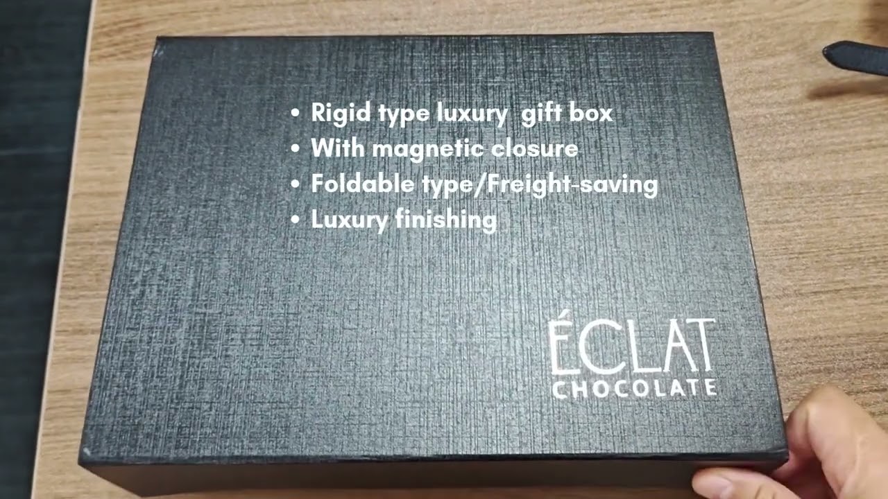 The Art of Packaging: Rigid Type Luxury Box Production & Details