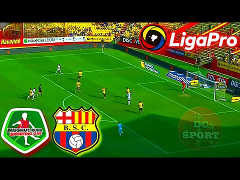 MUSHUC RUNA vs BARCELONA SC EN VIVO LIGAPRO ECUADOR 2025