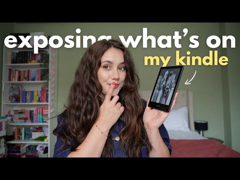 kindle book haul 📖 (kindle library, kindle unlimited + fanfiction!)