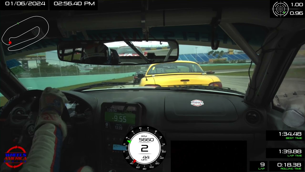 Spec Miata Homestead - Logan Stretch - 2024 SCCA Majors Race 1
