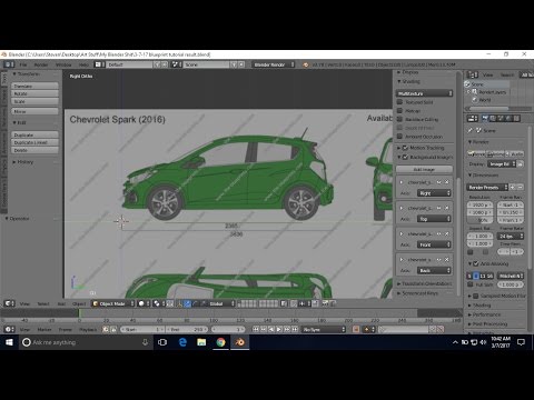 Blender - Car Blueprint Setup Tutorial