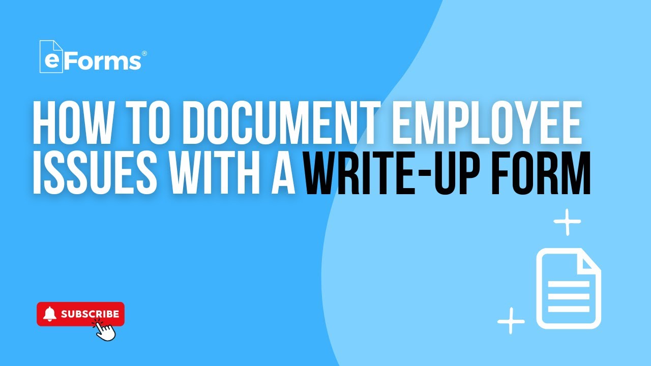 How to Document Employee Issues with a Write Up Form: Best Practices for Managers