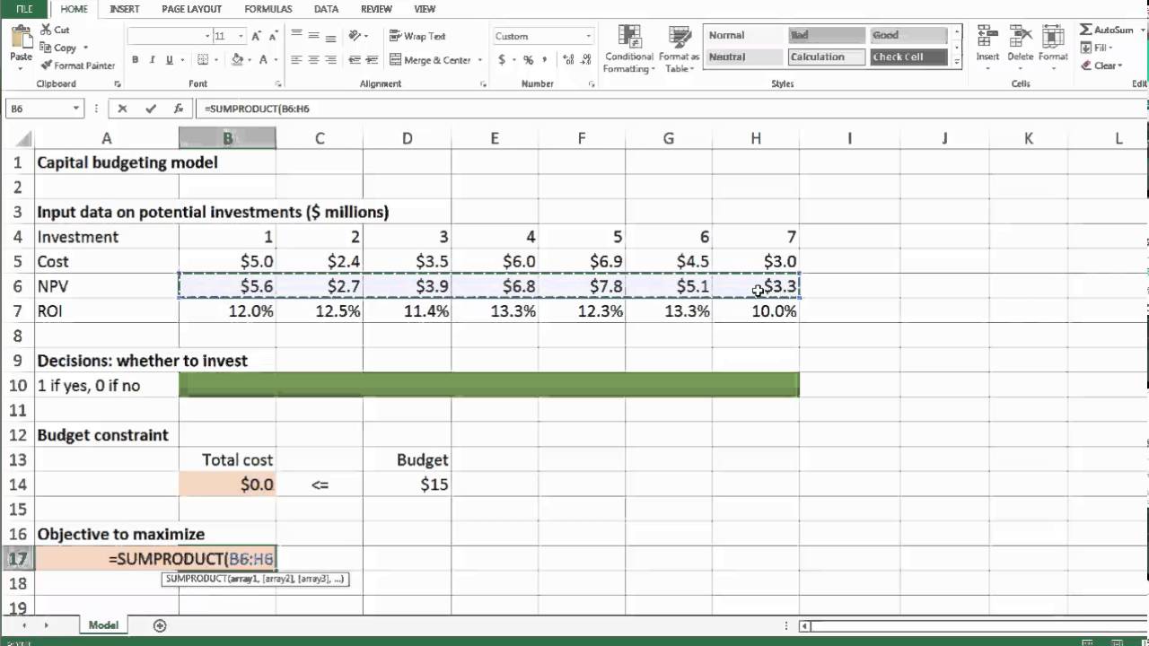 PMS6.1-Capital Budgeting