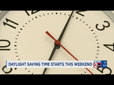 Daylight Saving Time starts this weekend