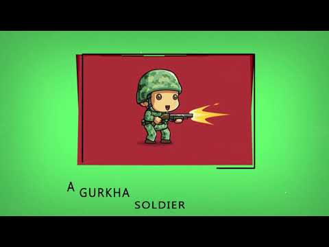 A Gurkha Soldier Production Logo (GSP)