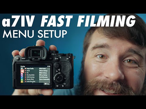 Sony A7 IV: Menu setup (ILCE-7M4/B)