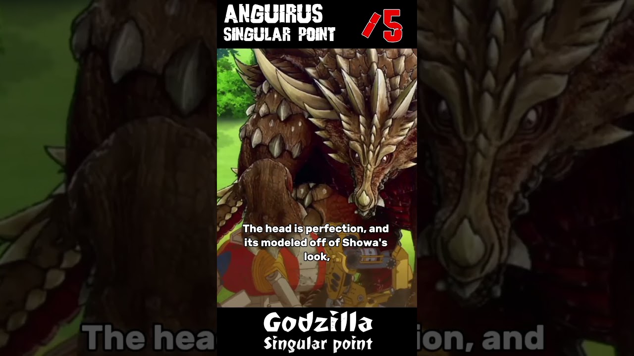 A Design Perfected #godzilla #anguirus #ranking