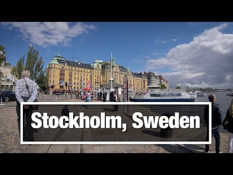 Treadmill Virtual City Walks: Stockholm, Sweden - Royal Palace to Djurgarden