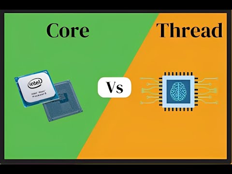 EXPLAIN WHAT IS CPU AND WHAT IS CORES AND THREADS