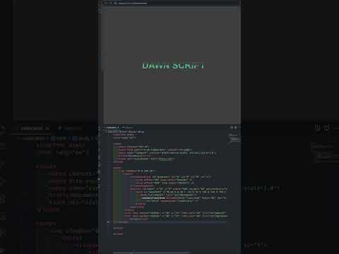 Make Text animation #HTML #CSS #shortvideo #shorts