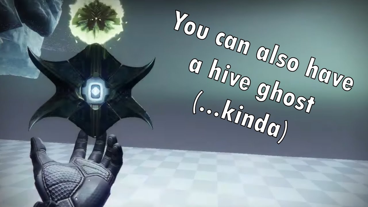 Destiny 2 - How to get a ghost similar to the hive ghosts
