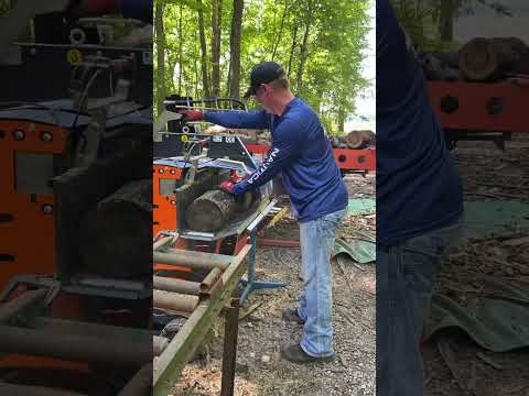 Fast Easy Oak Firewood! #firewood #processor #firewoodprocessor @hardworkingmanoutdoors