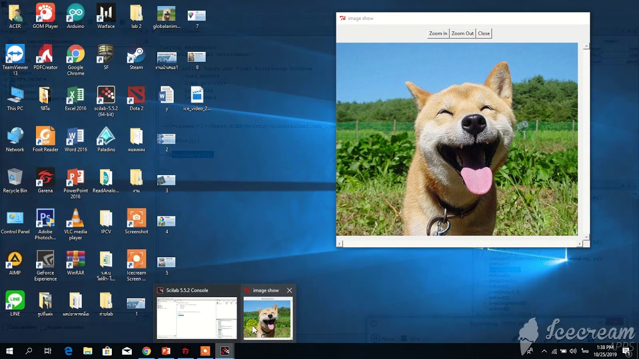IMage processing in Scilab
