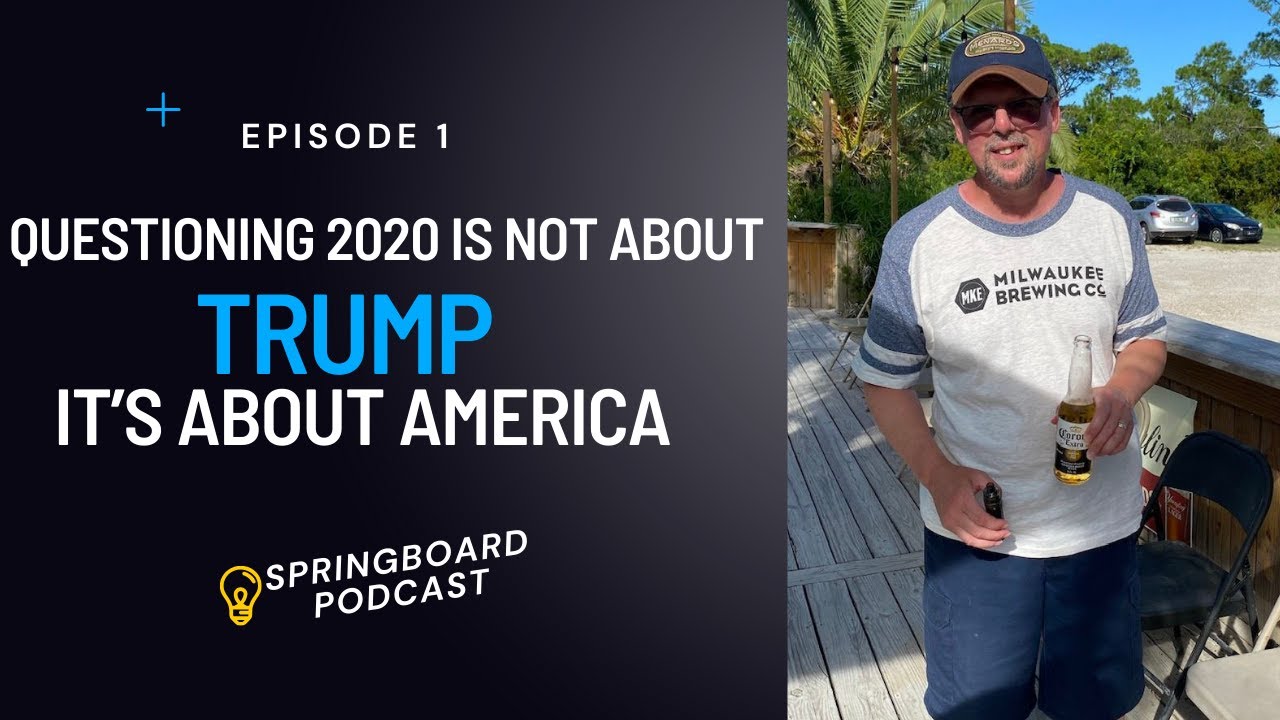 Podcast Ep. 1: Questioning 2020 Is Not About Trump, It's About America