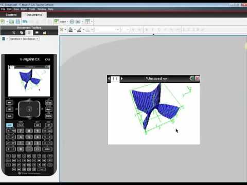 3D graphing TI nspire