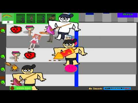 Plants Vs Zombies Mod - Food Fight Vs Anime World Tour // Me Smash