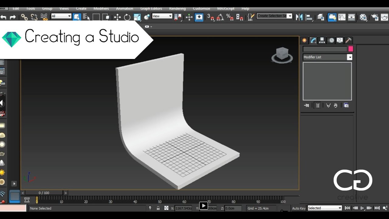 Create a Studio Using 3Ds Max