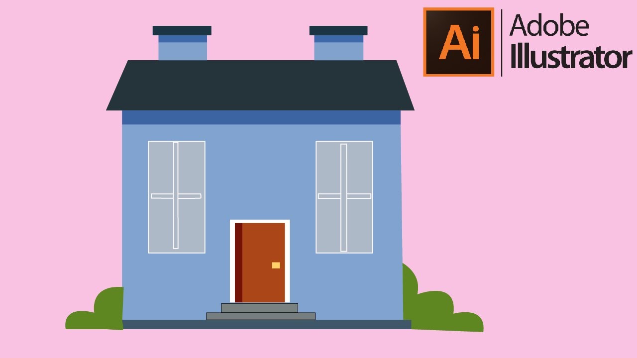 How to make a Home vector in Adobe Illustrator