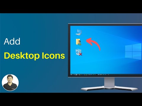 How to Add Desktop Icons on Windows 10?