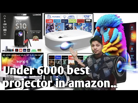 Under 6000 best projector in amazon...