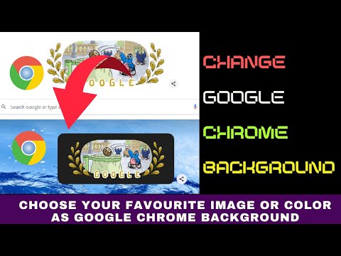 How to Change Google Chrome Background Image or Colour or Theme on your PC 2024