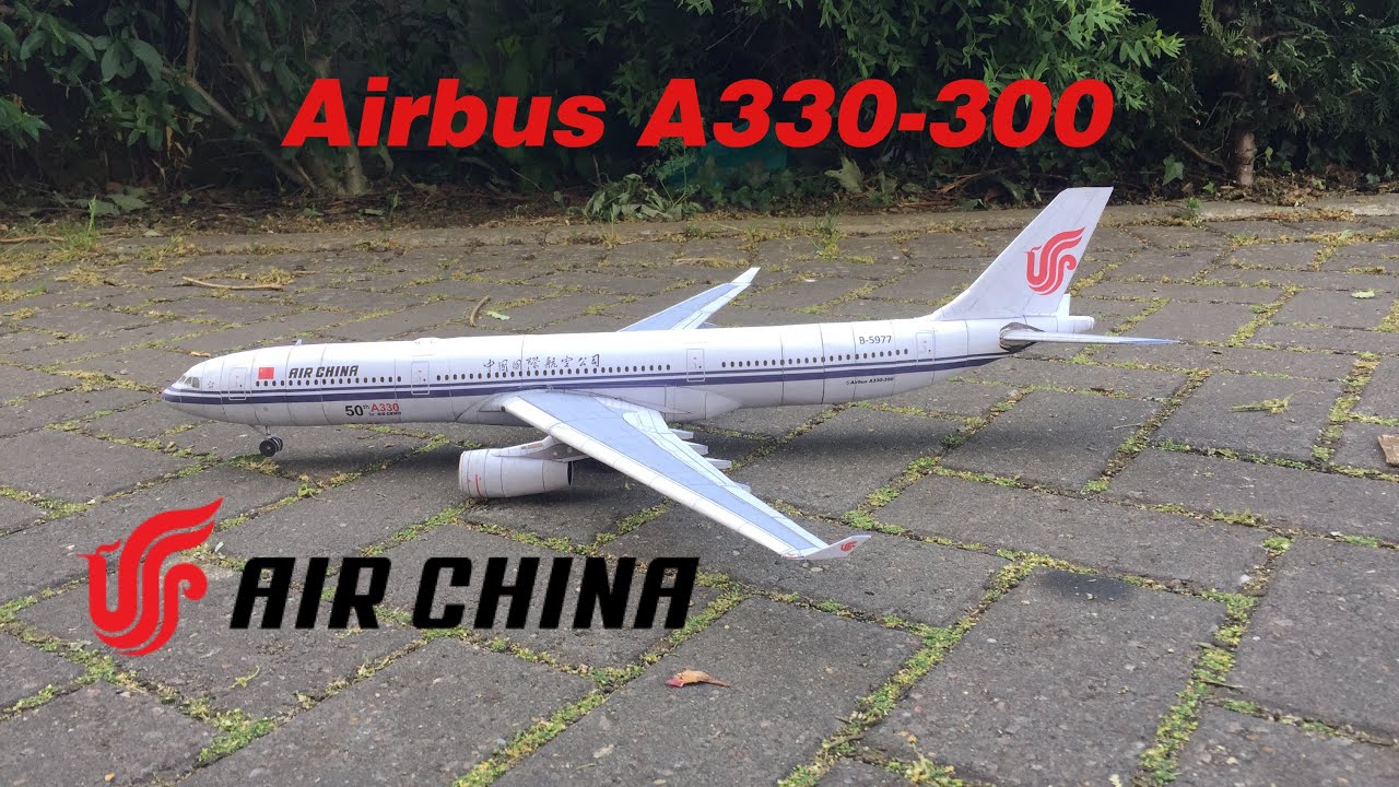 Papercraft Air China A330