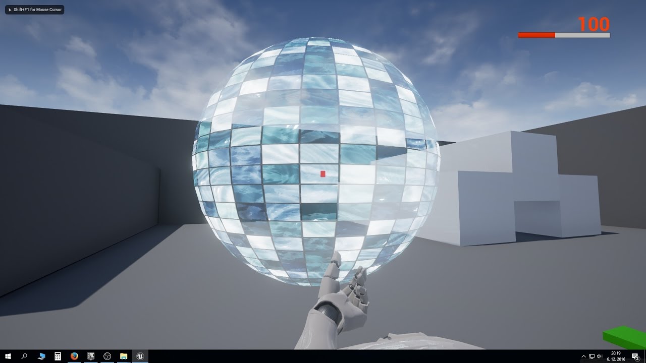 UE4 tutorial: Energy shield effect