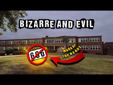 BIZARRE & EVIL Discovery!! Why Was This At A School?