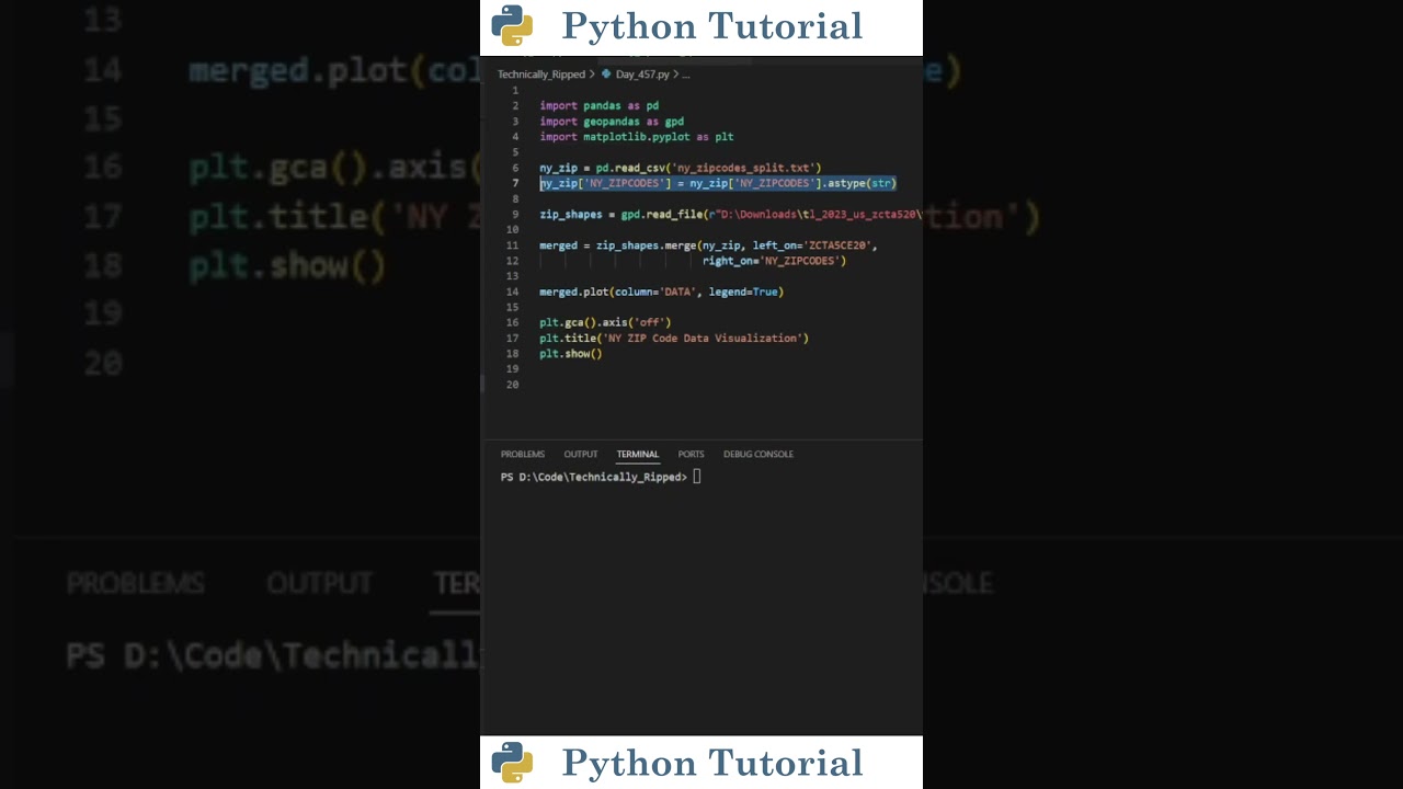 Creating US Zip Code Heatmaps With Python | Python Tutorial