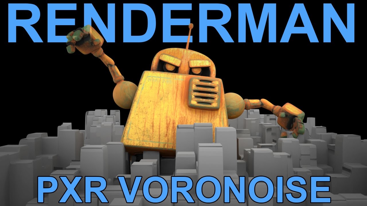 Renderman 21 Pxr Voronoise Tutorial