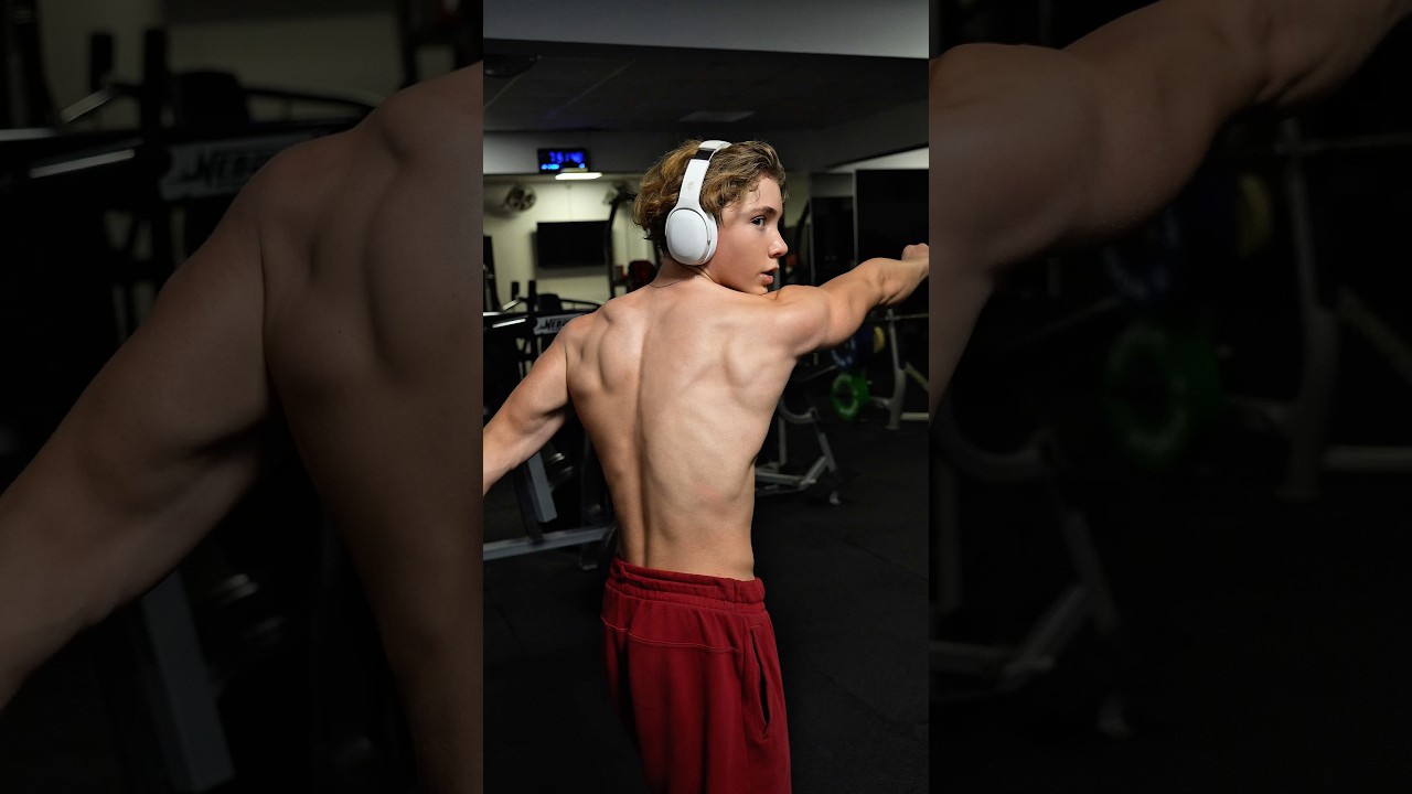 14 years old bodybuilder