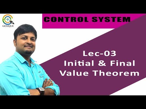 Initial and Final Value Theorem Video Lecture - Crash Course: Electronic Communication ...