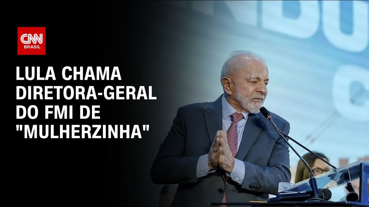 Lula chama diretora-geral do FMI de "mulherzinha" | CNN Brasil