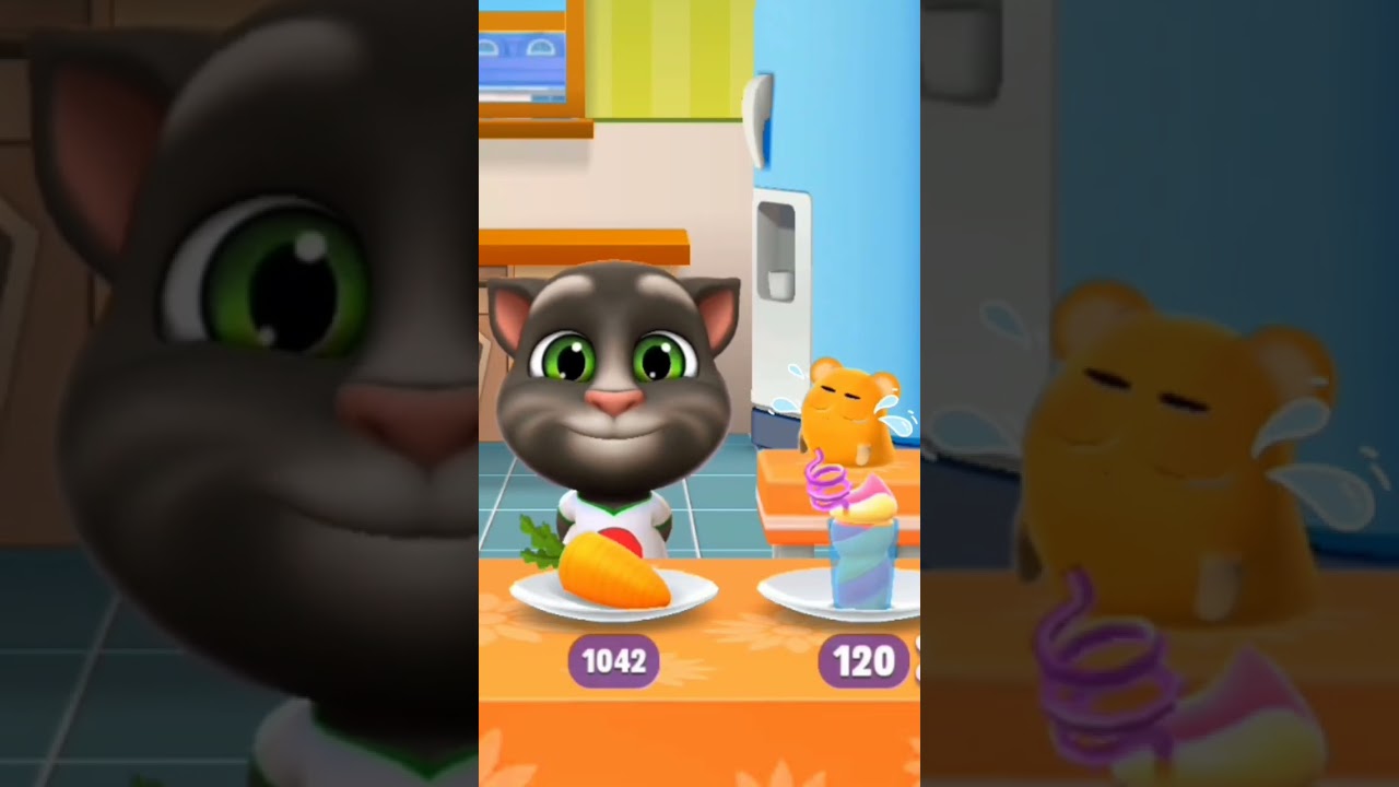 Squeak Is Crying 😭 #TalkingTom #Tom2 #TomKittycat #Short