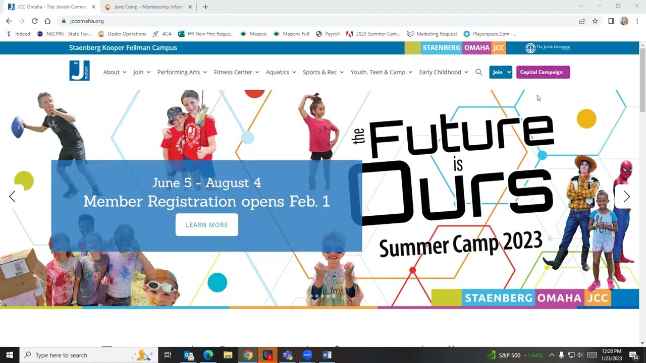 2023 Summer Camp Registration Tutorial