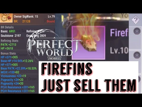 Omg BEST SIGIL FREE! AND HOW TO USE FIREFINS AND WHERE TO GET! (Very Happy) PERFECT WORLD MOBILE