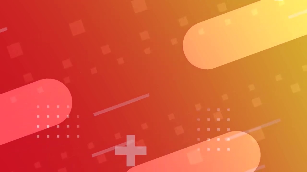 Orange abstract pattern simple shapes gradient 4K animated motion background