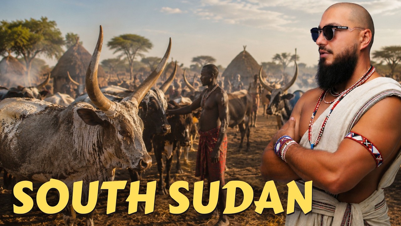 Deleted Scenes From South Sudan - Unusual Lifestyle Of The Mundari Tribe And Their Unique Village 🇸🇸
