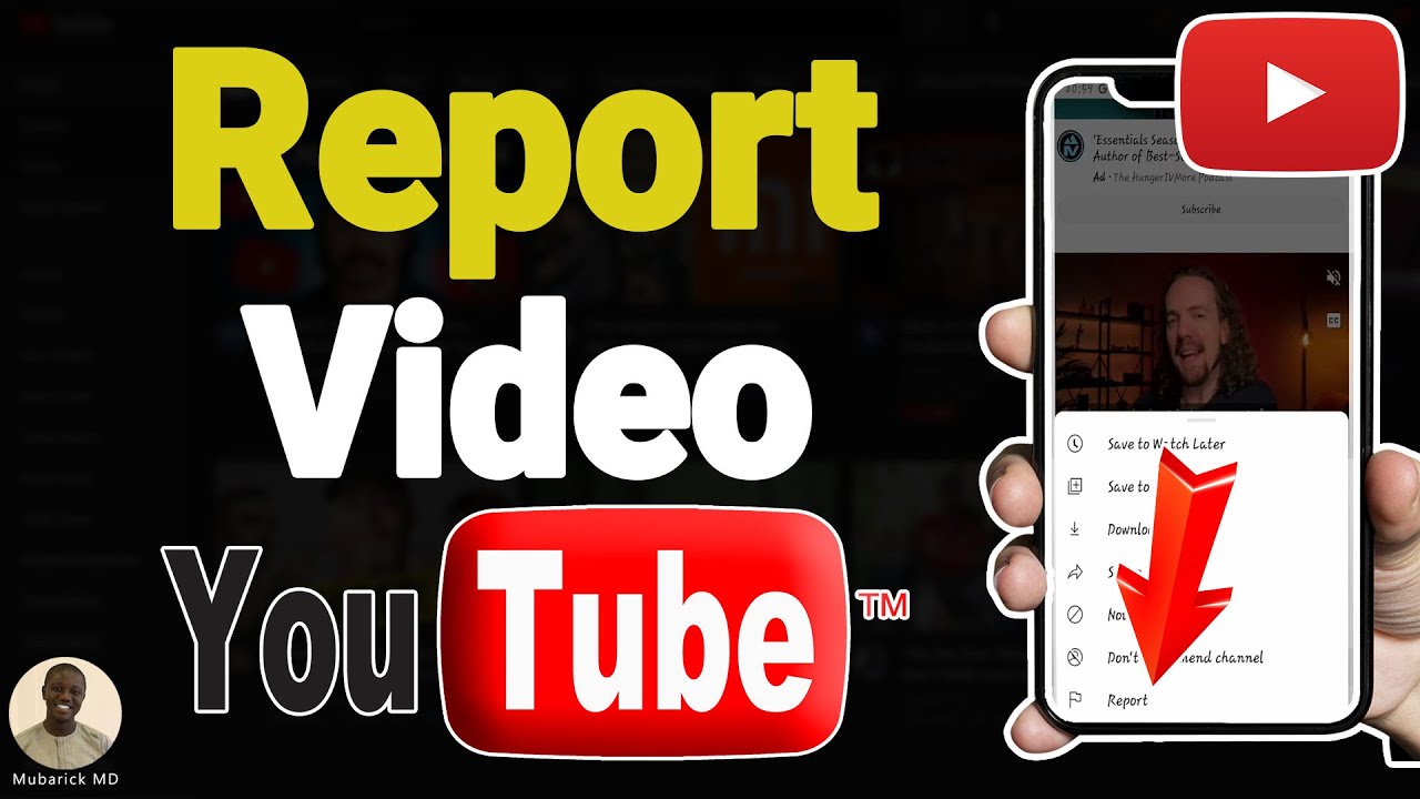 How to Report a YouTube Video - Full Guide