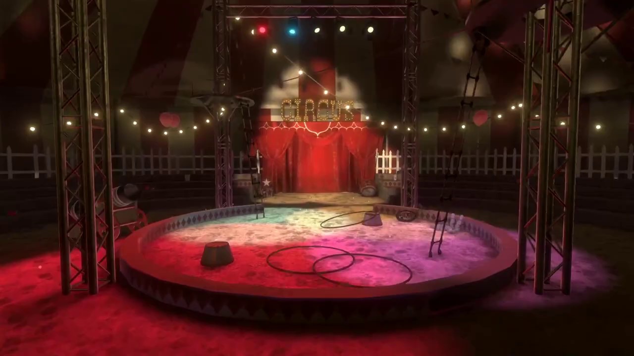 Circus Tent Interior Environment