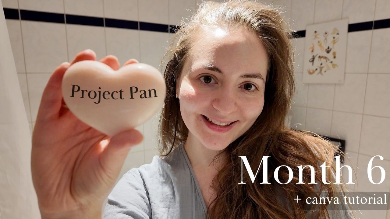 Month 6 Update & DIY Project Pan Whiteboard in Canva (Free & Easy)