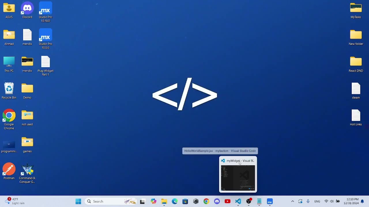 Mendix Pluggable Widget Part1