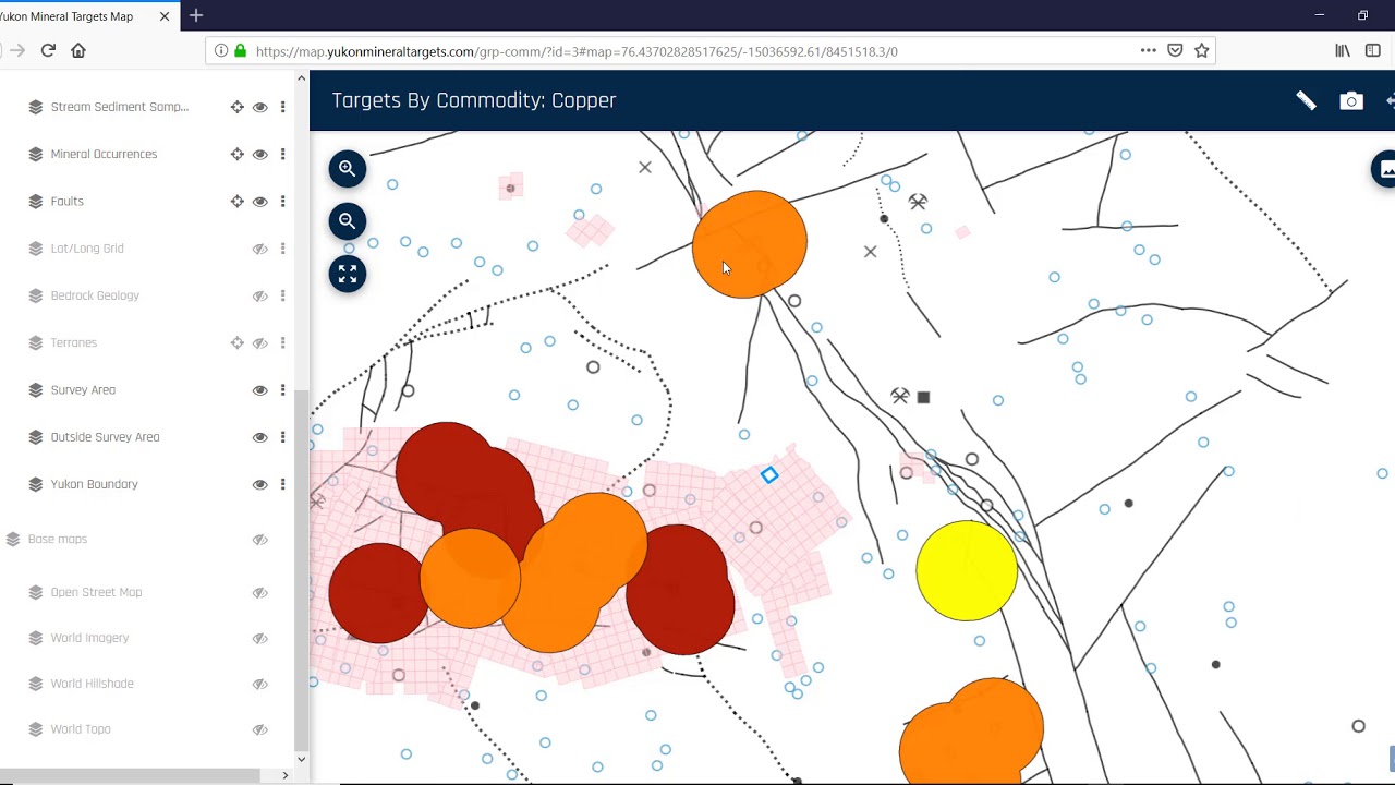 Yukon Mineral Targets - Explanation and Walkthrough