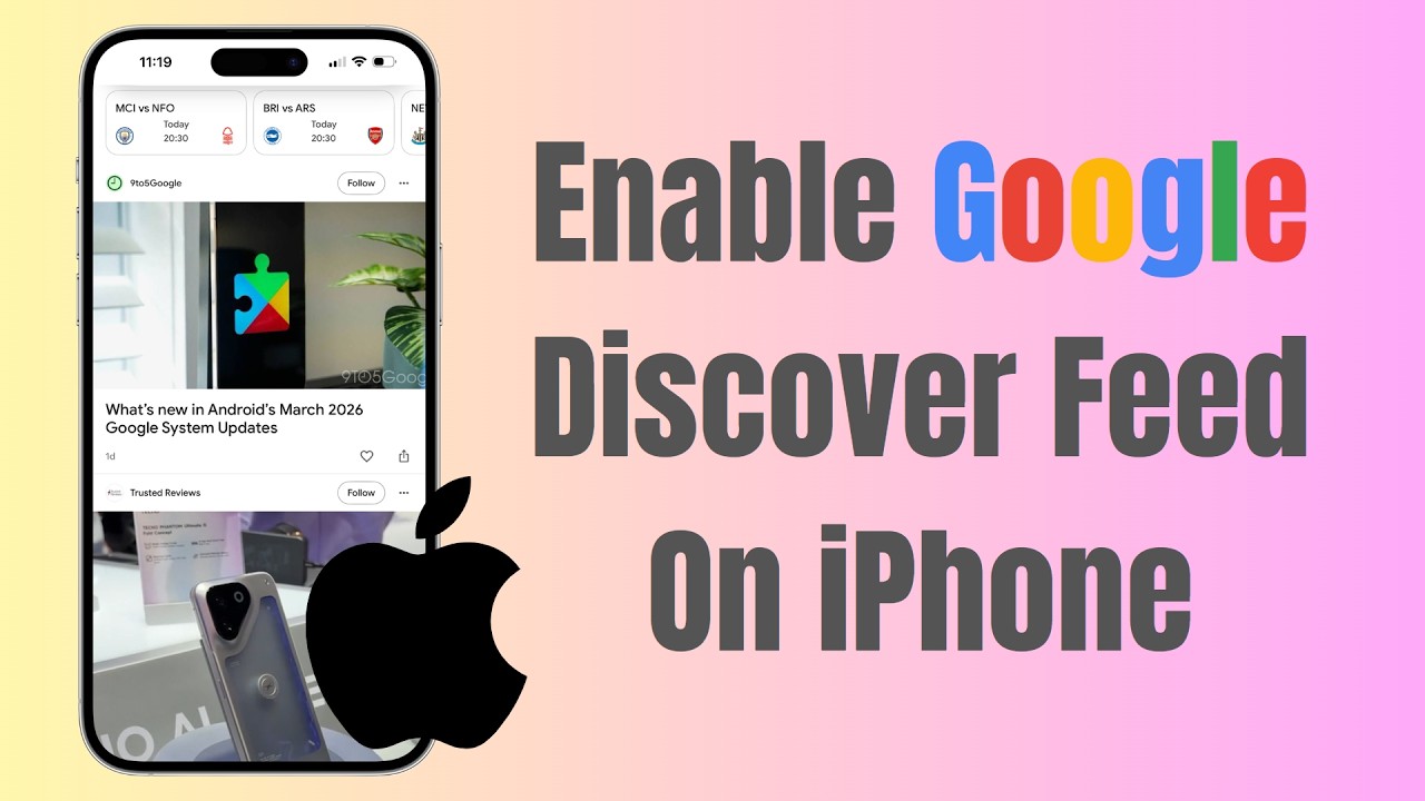How To Enable Google Discover Feed On iPhone