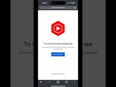 How to open YouTube studio on desktop version on chrome desktop 🖥️ #youtubestudio
