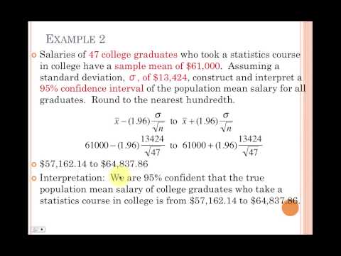 05 Another Confidence Interval Example